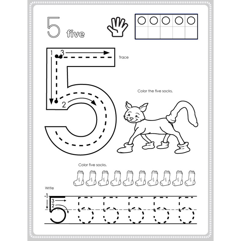 Numbers 1-12 Activities and Workbook - ABC Twiggi